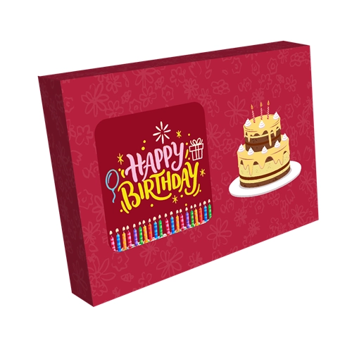 Buy 4 Compartments Standard 4 x 50 Grams Dry Fruit Gift Box ...